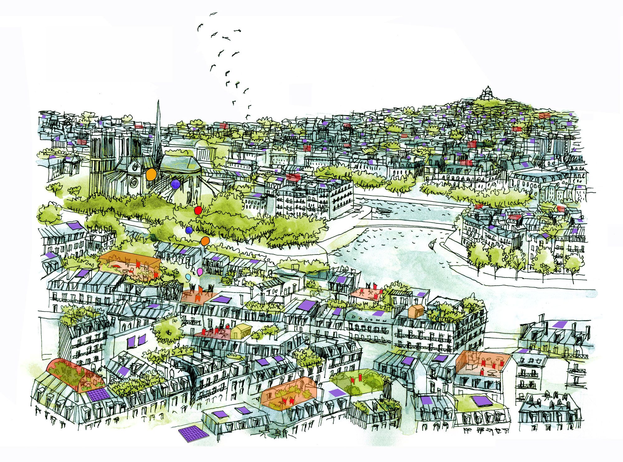 Paris en 2050 : prospective des modes de vie - Mana